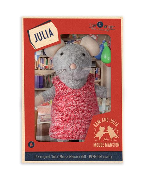The Mouse Mansion Plush Julia Brimful
