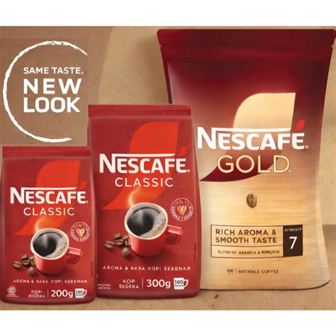 Nescafe Classic 200g 300g Nescafe Gold Refill Pack 170g Shopee Singapore
