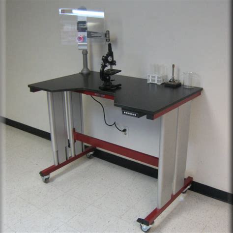 Adjustable Height Microscope Tables At Rdm Equipment Lift Tables