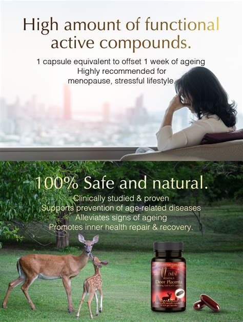 Best Powerful Placenta Nano 100 Deer Placenta 8000mg Rejuvenate