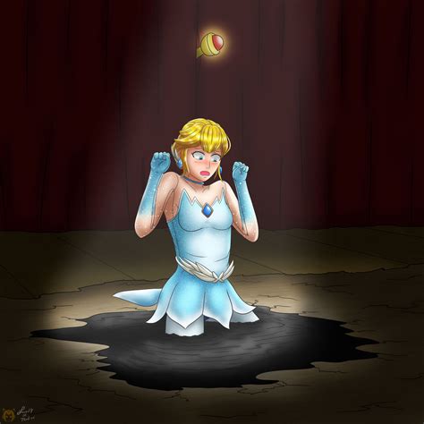 Princess Peach Showtimein Quicksand By Lady Of Mud On Deviantart