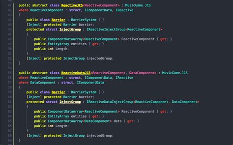 Unity Ecs Make An Abstract Class With Generics That Affect The Inject Struct Declaration By