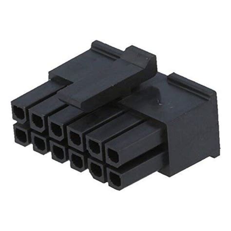 Molex 12 Pin 3mm Pitch Micro Fit Male Connector Housing With Crimping
