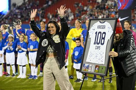 Ali Krieger The Warrior Princess Uswnt Icon And Espn Analyst In Photos