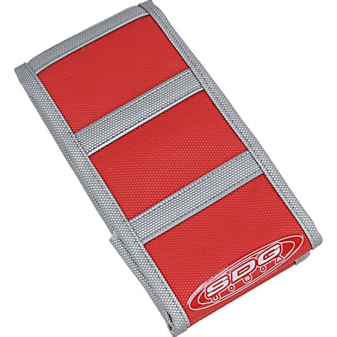 Sdg 95943xrx 6 Rib Gripper Seat Cover Red Covergray Sides With