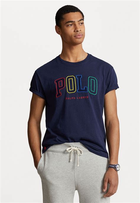 Polo Ralph Lauren Short Sleeve T Shirts Print Cruise Navymørkeblå