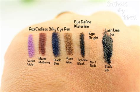 Pixi Eyeliners Southeast By Midwest
