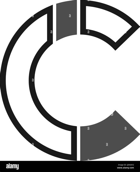 Letter C Logo Icon Flat Design Template Stock Vector Image And Art Alamy