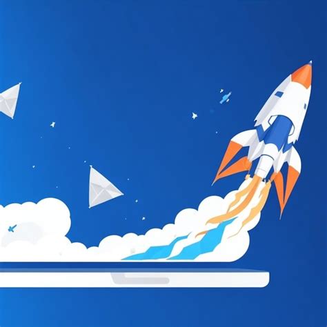 Premium Photo Rocket Background