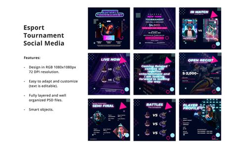 Gaming Instagram Post Template 339569 Templatemonster