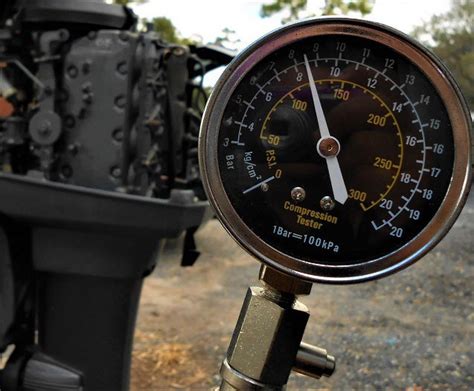 Outboard Compression Check And Cds Read Outs Maritime Surveyor
