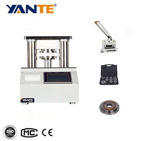 Paperboard Crush Tester Compressive Strength Tester For Rct Ect Flat