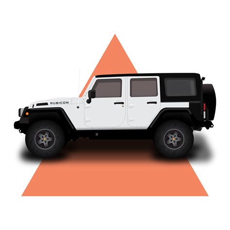 Jeep Rubicon Logo Vector