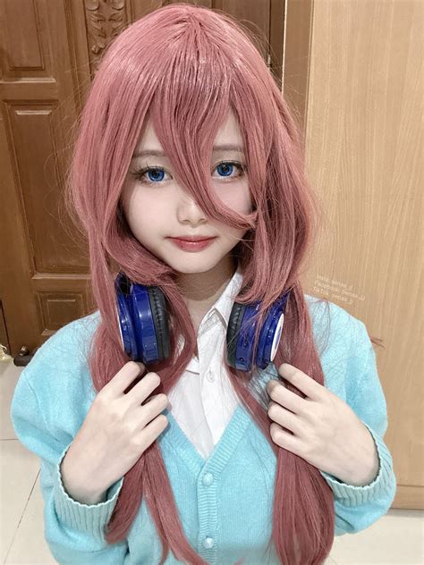 Miku Nakano Cosplay Insta Senaa Jj R 5toubunnohanayome