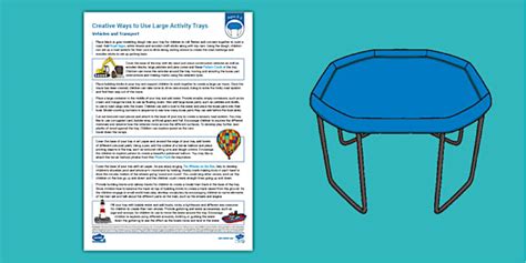 Choo Choo 9 Train And Transportation Sensory Activities For Preschoolers
