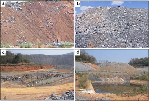 Waste Rock Dumps A And B Dump Sites Of Oxide Waste Rocks Oxwd 1 And