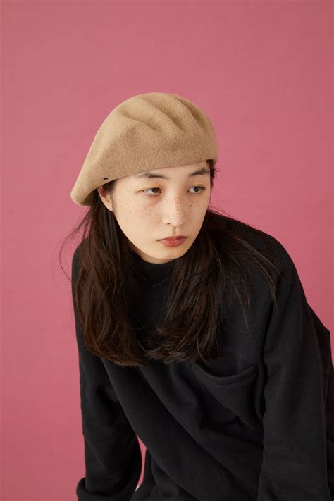 ベレー 帽子通販｜cph シーピーエイチ）beret Solid Wool Beige Cphweb
