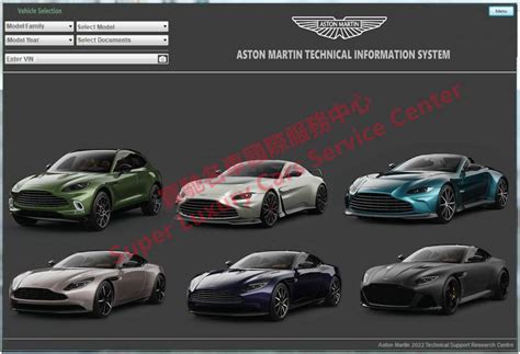 Aston Martin Epc Parts Catalogue Technical Information System Super