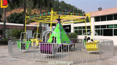 Swing Wind Portable Amusement Ridetrailer Ride For Carnival Youtube