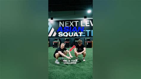 Asian Squat Challenge ‼️🔑 Athleteinsights Athletetraining Soccerplayers Youtube