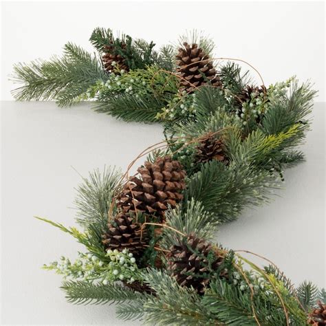 Sullivans Indoor 6 Ft Pine Artificial Garland At