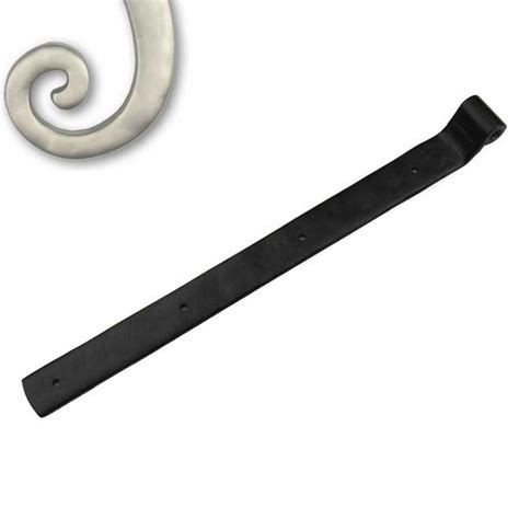 Seaside Shutters [s2 201 15] Cast Brass Shutter Strap Hinge Arch End Satin Nickel Finish 1