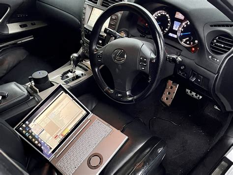 Lexus Isf スピードリミッターカットandバブリングデータ施工へ！モジュール取付不要 Mbfast Tuning