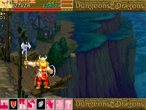 Dandd Shadow Over Mystara Arcade Game Capcoms Rpg Brawler 1996