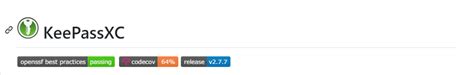 Github 188k星开源免费的跨平台密码管理器：keepassxc 个人文章 Segmentfault 思否