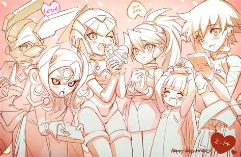 Leviathan Ciel Harpuia Alouette Neige And 1 More Mega Man And 1