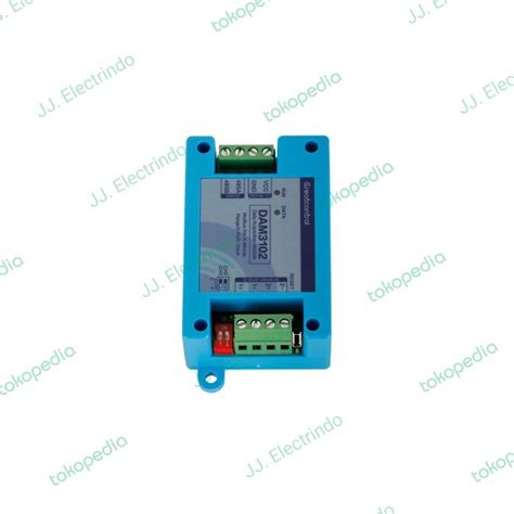 Jual Terhemat Modbus Io Analog Input 0 5v 0 20ma To Rs485 Modbus Rtu Data Acquisition 12bit