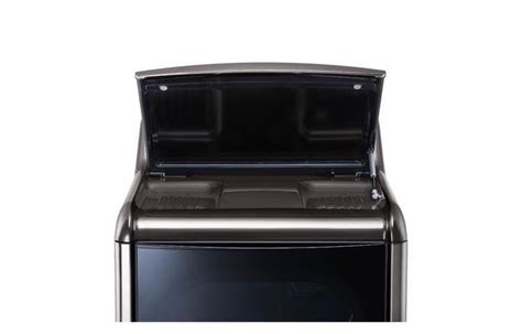 Lg Dlgx7701ve 9 0 Cu Ft Mega Capacity Turbosteam™ Dryer With Easyload