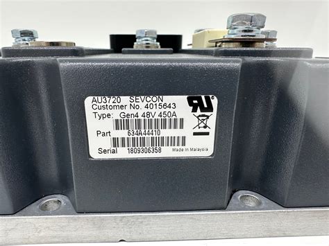 Sevcon 48v Ac 450 Amp Gen4 Gem Controller 4015643