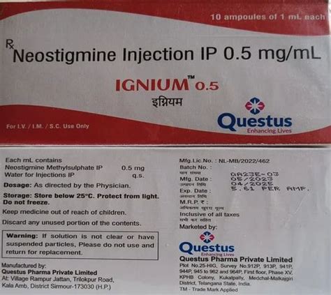 Ignium 05mgml Inj At Best Price In Pune By King Biotech Life Sciences