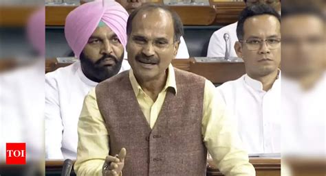 Adhir Ranjan Chowdhury Lok Sabha Panel Revokes Suspension Of Congress