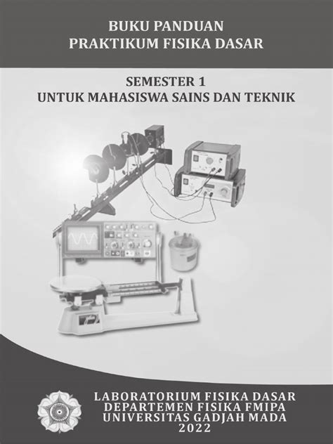 Buku Panduan Praktikum Lab Fisika Dasar Semester I Fmipa Ugm Pdf