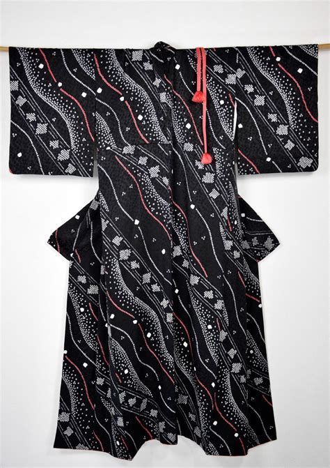 High Class Vintage Kimono Special Silk Kimono Japan Handmade Shibori
