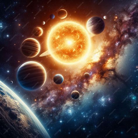 Premium Photo Planets Of The Solar System In The Universe