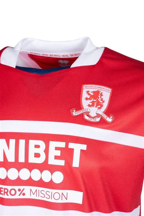 Middlesbrough Fc 2023 24 Errea Home Kit Unveiled The Kitman