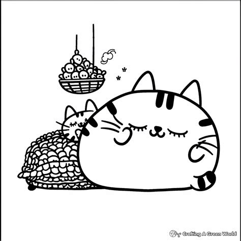 Unicorn Pusheen Cat Coloring Pages Pusheen Unicorn Coloring Pages At