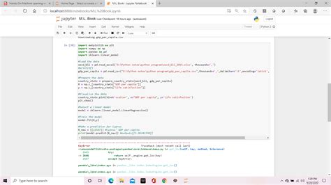 Chapter 1 Training And Running A Linear Model Using Scikit Learn · Issue 260 · Ageronhandson