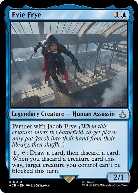 Evie Frye Universes Beyond Assassins Creed Magic The Gathering
