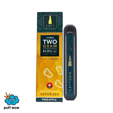 Trees Pineapple 2g Disposable Vape • Puff Wow Weed Delivery