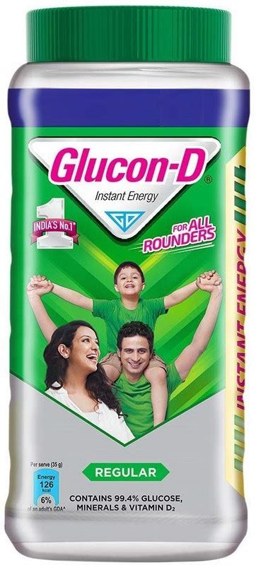 Glucon D Glucose Based Beverage Mix 1 Kg Jar Energy Drink 1 Kg
