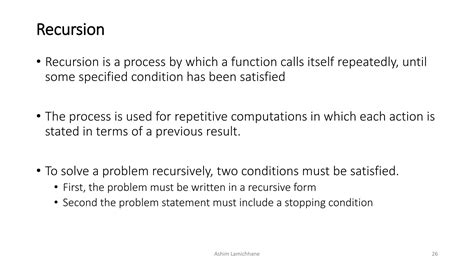 The Stack And Recursion Pptx