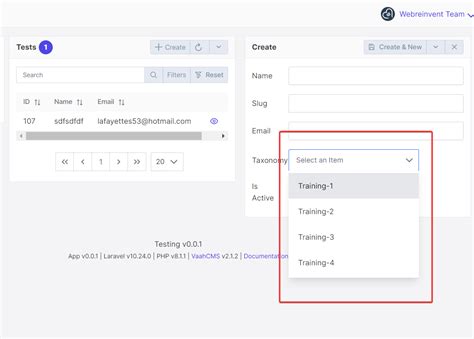 Add Feature In Crud Webreinvent Internal Docs