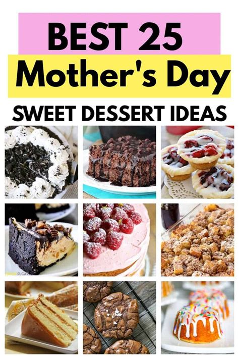 30 Mothers Day Dessert Ideas