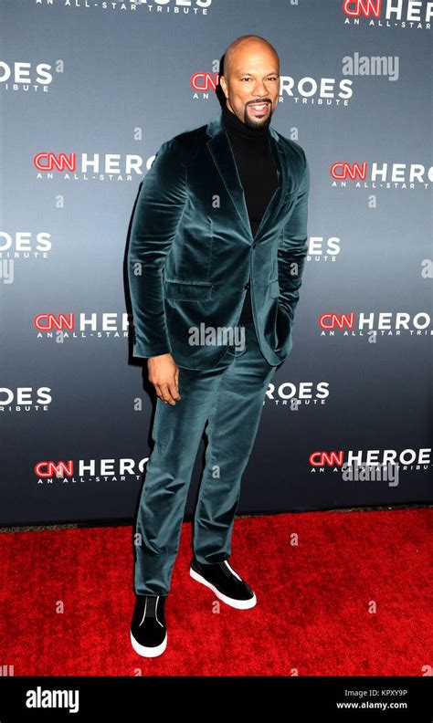 December 17 2017 New York City New York Us Rapper Common Attends The 11th Annual Cnn