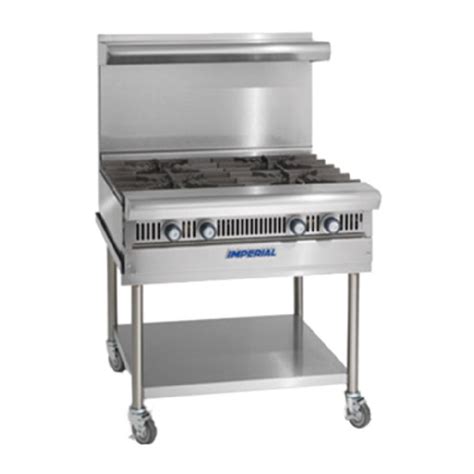 Imperial Ihr Gt18 Mnat 18 Inch Gas Range Heavy Duty