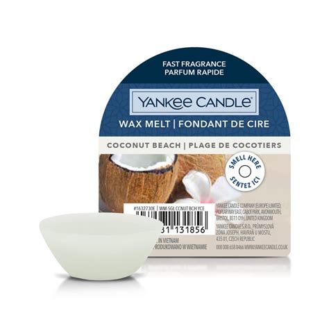 Yankee Candle Coconut Beach Wax Melt 1632730e Candle Emporium